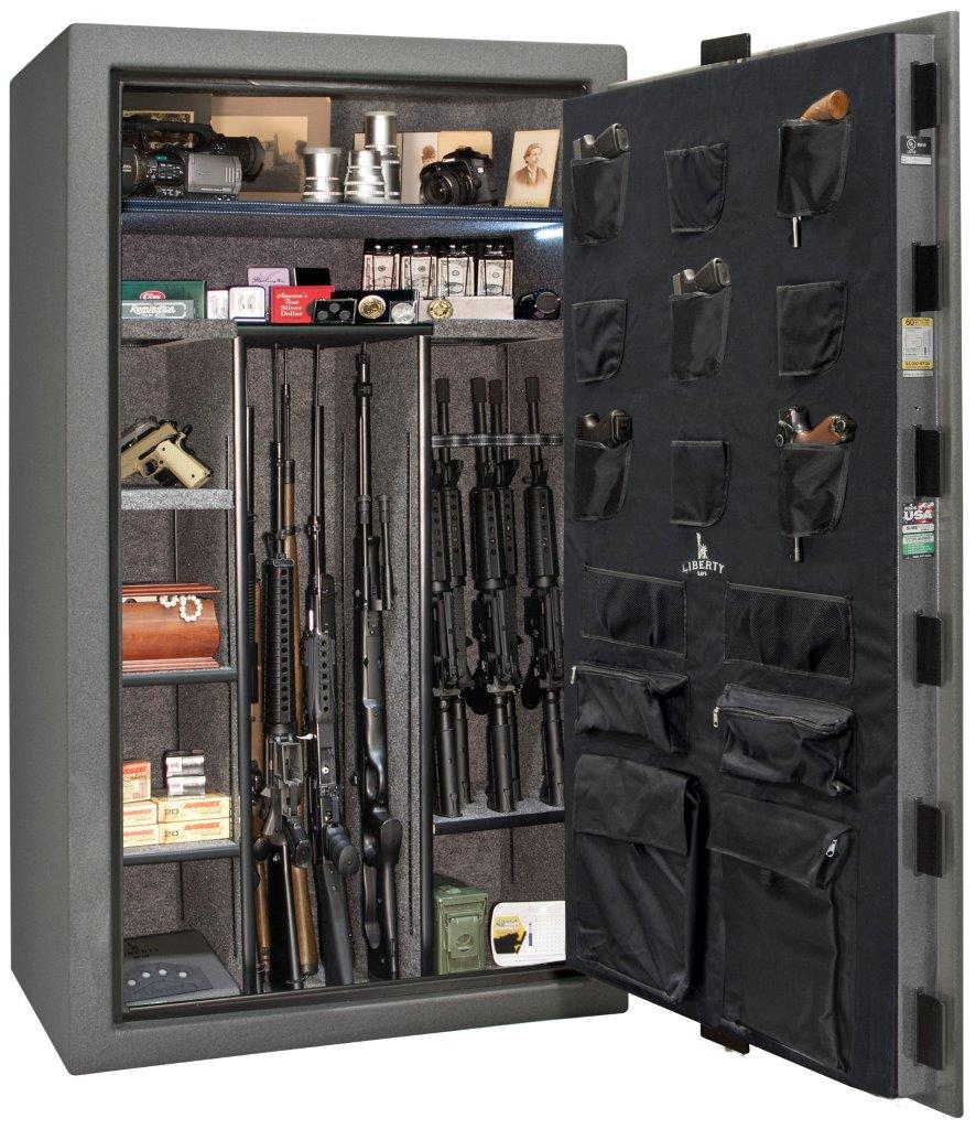 Colonial 50 EXTREME Granite Textured Chrome Securam BackLit - A-1 Locksmith